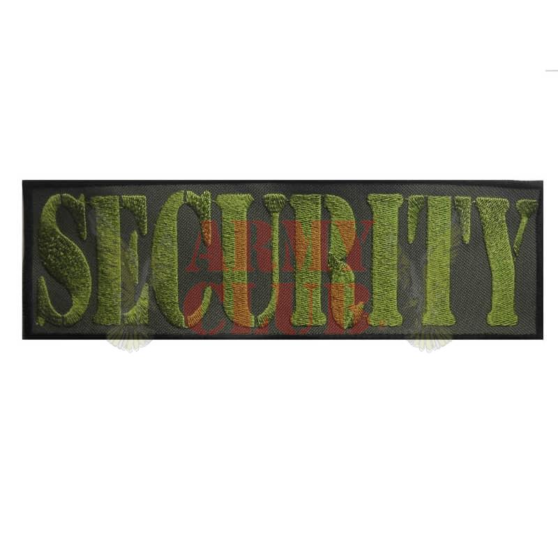 KENTHTA ΣΗΜΑΤΑ ΑΣΦΑΛΕΙΑΣ - SECURITY: Σήμα κεντητό (SECURITY) πλάτης με ...
